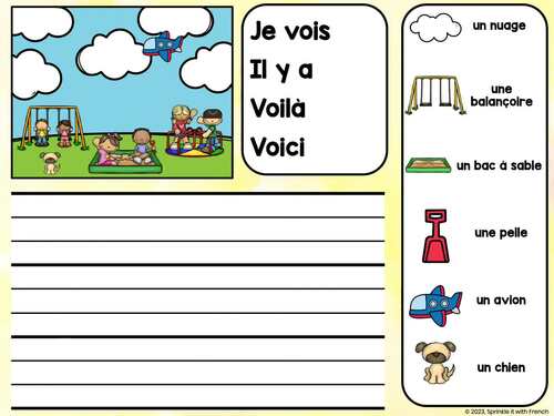 French Primary Writing Activities | French Printing by Sprinkle it with ...
