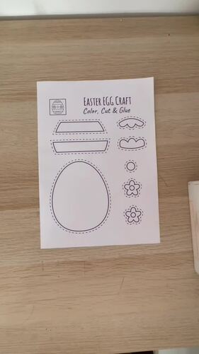Easter Egg Craft : Easter Activities | Easter Egg Template | Easter ...