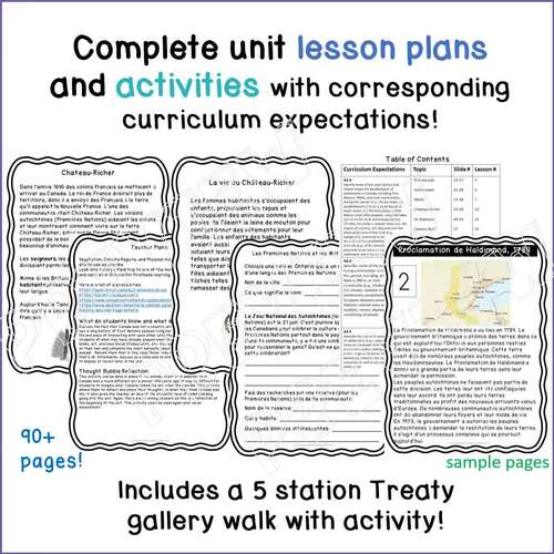 Gr 3 Social Studies Unit A 2023 French Etudes Sociales Ontario PDF Digital