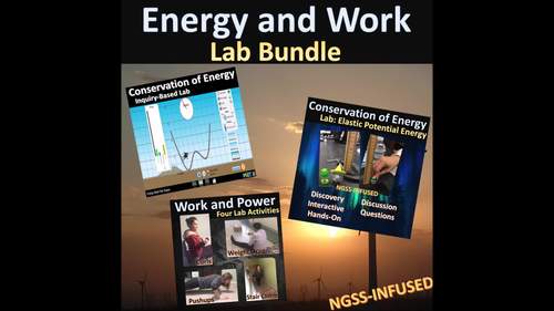 Energy and Work Lab Bundle by Physics Burns | TPT