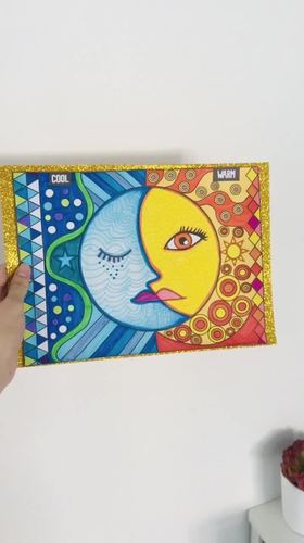 COOL AND WARM COLORS ART ACTIVITY WORKSHEET! (Printable) by The ...