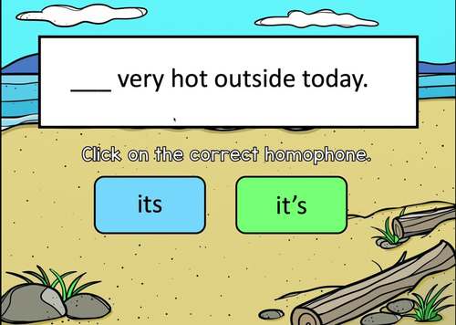 Homophones Activity for Google Slides by Bright Minds Engaged | TPT