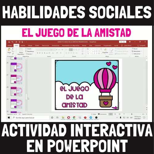JUEGO DE LA AMISTAD. HABILIDADES SOCIALES ACTIVIDAD INTERACTIVA 2-5 (EN ...