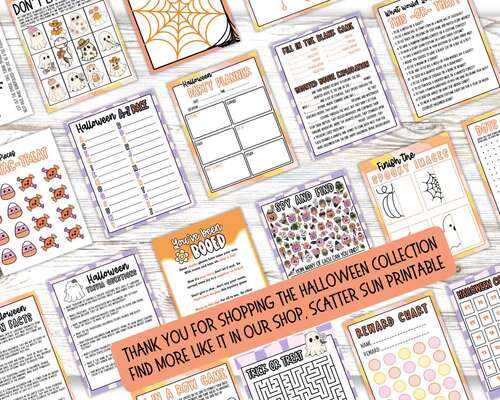 Halloween Bookmark, Coloring Page, Reading Incentive, Class Party Activity