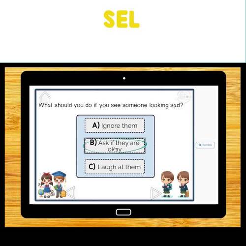 Social Emotional Learning Back to School SEL Digital Resource BOOM Cards