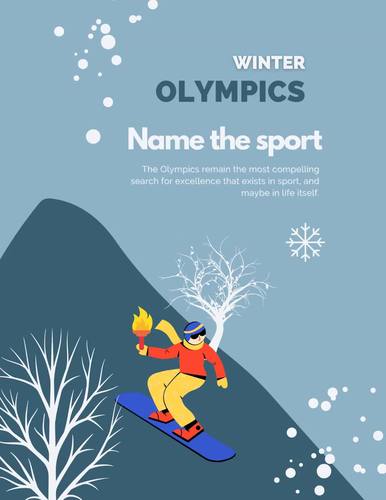 Short History Of The Winter Olympics. Video. Listening. Numbers. ESL ...