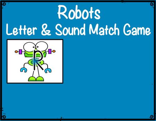 Robots Themed Literacy Centers by The Teaching Scene by Maureen | TPT