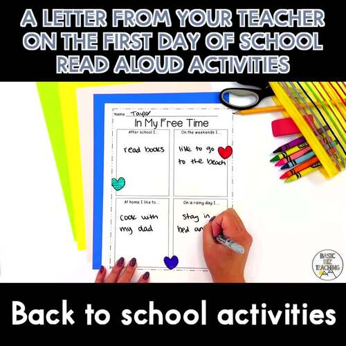 A Letter From Your Teacher on the First Day of School | Book Companion
