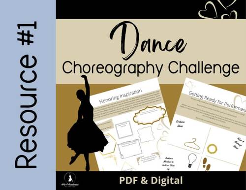 Choreography Challenges Bundle for High School Dance DIGITAL and PDF-2 ...