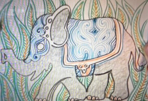 Zentangle Elephant how to draw video by damon reinagle | TPT