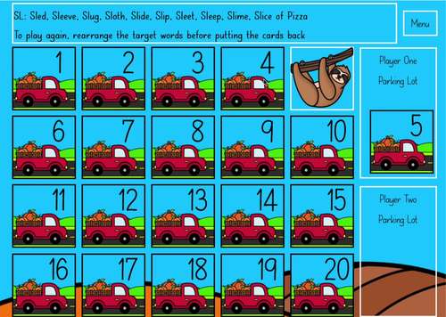 Fall Articulation Memory Game | Pumpkin Patch | Speech Therapy Boom™ Cards