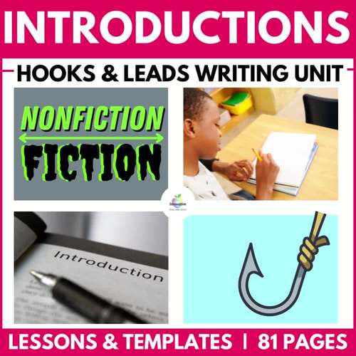 Writing Hooks and Leads | Introductory Phrases, Sentence Starters ...