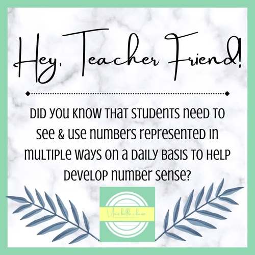 Affiches des nombres 1-100// French Number Sense Posters 1-100 | TPT