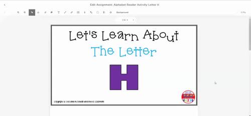 Digital Alphabet Reader and Activities for Classkick by Kinesthetic ...