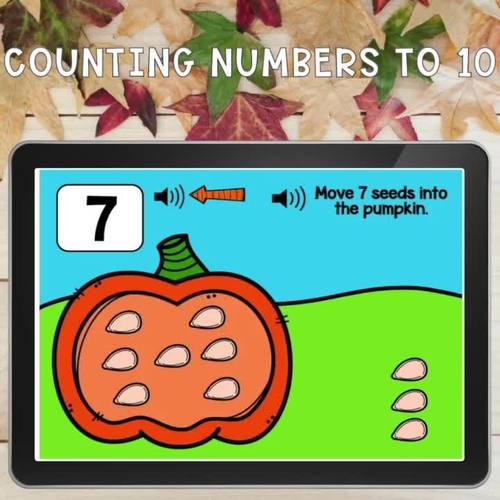 October Math and Literacy BOOM Cards Fall BUNDLE | Digital Task Cards