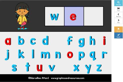BUILDING CVC WORD WORK BOOM CARDS DIGITAL GAME KINDERGARTEN BME SOUNDS ...