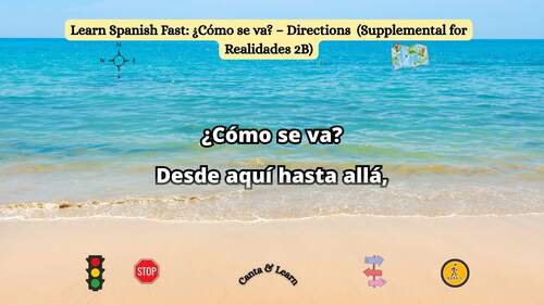 ¿Cómo se va? Bilingual Song & City Vocabulary Act. (Realidades 2B ...