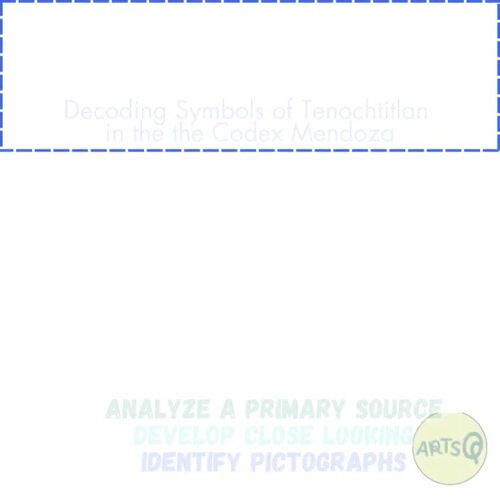 Tenochtitlan and Decoding Aztec Symbols | Mesoamerica Activity Worksheet