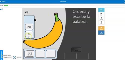 Syllables pl & pr 1st Grade Spanish Digital Activities Boom Cards