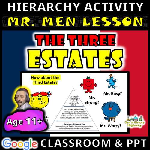 What were the Three Estates of Pre-Revolutionary France? | Mr. Men Lesson