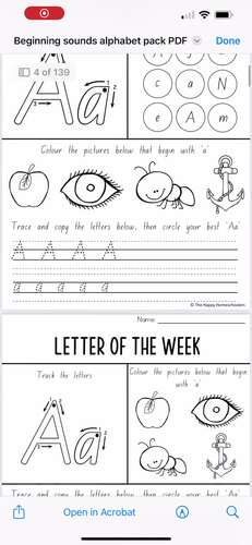 Letter Recognition & Letter Sounds Alphabet Activities Preschool ...