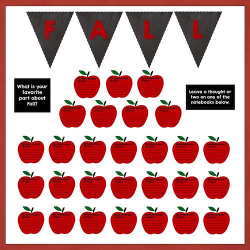 Fall Bulletin Board Display | Fall Bulletin Board Ideas | September ...