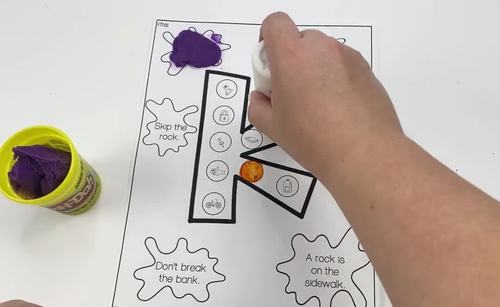 Articulation Activity-Dot and Smash Mats by Speech Tea | TPT