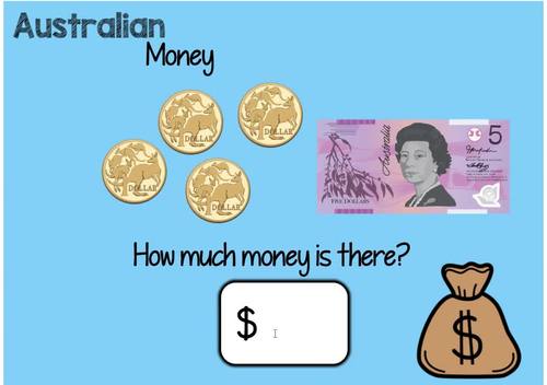 Counting Australian Money - Boom Cards by Boom Cards by Miss Rainbow ...