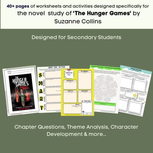 The Hunger Games Novel Study & Student Booklet - Unit - Chapter Question