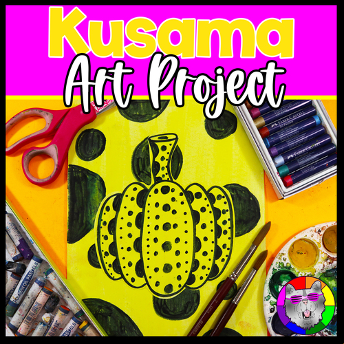 Art History Art Project Autum Art Kusama Pumpkin Art Lesson FallArt Project