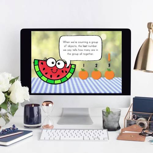 Counting & Cardinality | Math Lesson Slides | Number Sense Games ...