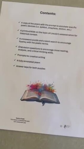 Complete High School ELA Lesson on Whitman's "O Captain! My Captain!"