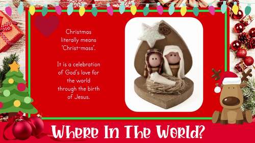 No Prep Where In The World CHRISTMAS BUNDLE - Stunning Slideshow ...