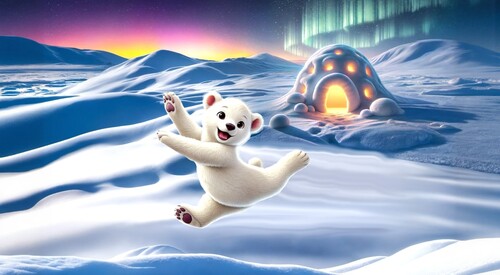 (Chinese) Tonight, I am a Little Polar Bear by studyvroom.com | TPT