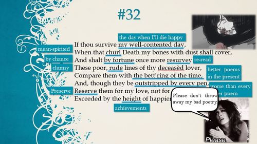 Line by Line: Shakespeare's Sonnet 32 by Line by Line Shakespeare