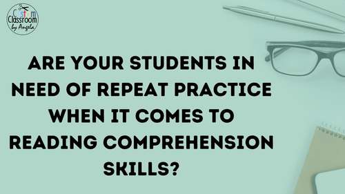 Reading Comprehension Task Cards Mega Bundle Print and Digital Resource