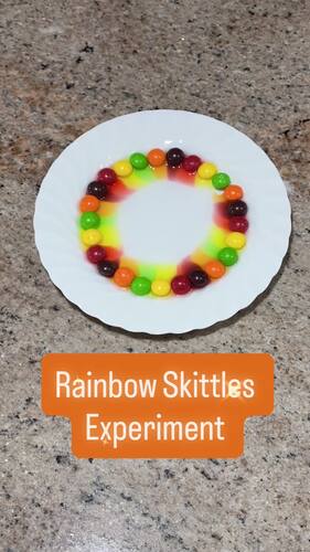 Rainbow Skittles Science Experiment | Scientific Method Activity for ...