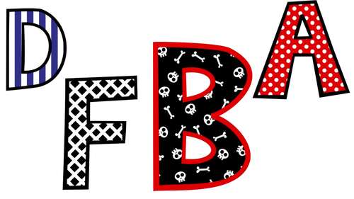 Pirate Alphabet and Clip Art by Everyday Masterpieces | TPT