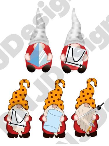 Math Gnome Illustrations by DNJDesigns and Mathman1962 | TPT