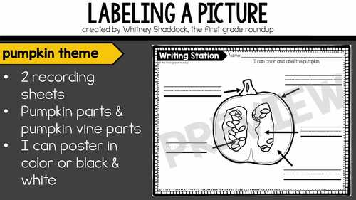 October Writing Centers and Activities for Kindergarten | TPT