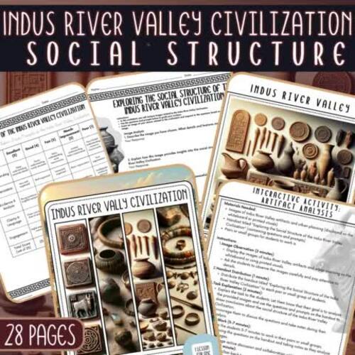 Indus River Valley Civilization - Social Structure Lesson, Activity ...