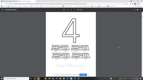 Trucks and Cars Number Worksheets | Preschool Numbers 1-10 by Happy Kid ...