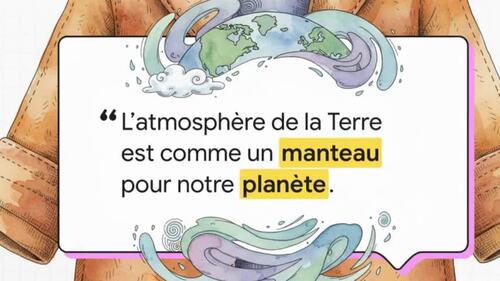 Les couches de l’atmosphère – PowerPoint + vidéo – Vocabulaire sciences ...