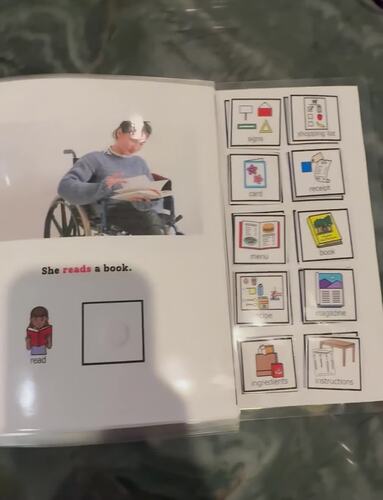 Let's Learn about the Core Word "Read" by Life Skills 2 Learn | TPT