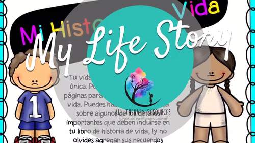 My Life Story - Counseling Intervention - Personal Narrative - SPANISH ...
