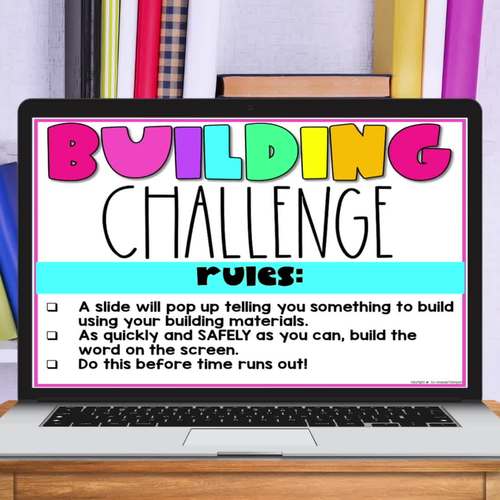 Morning Meeting Digital Games - STEM Building - Digital Fun Friday Games