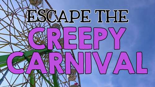 Halloween Team Building Ice Breaker Activities - Creepy Carnival Escape ...