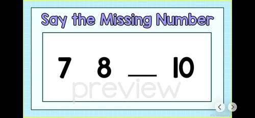 Missing Number Fluency MNF | First Grade Whole Group Powerpoint with Yoga