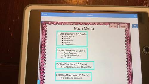 Spring Following Directions BOOM CARDS - Speech Therapy - Distance ...