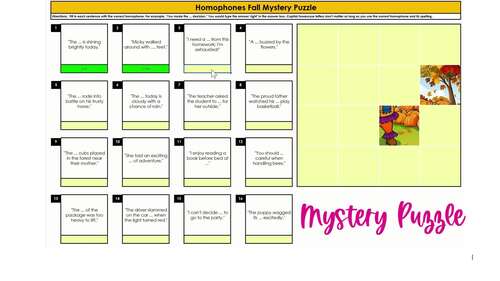 Homophones Worksheets | Colour by Number, Mystery Puzzle & Activities ...